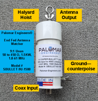 9:1 Baluns/Ununs - Palomar Engineers®