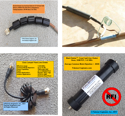 Coax Feed Line Common Mode Chokes - End Fed Half Wave Antennas ...