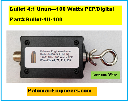 End Fed Half Wave Antennas - Palomar Engineers®