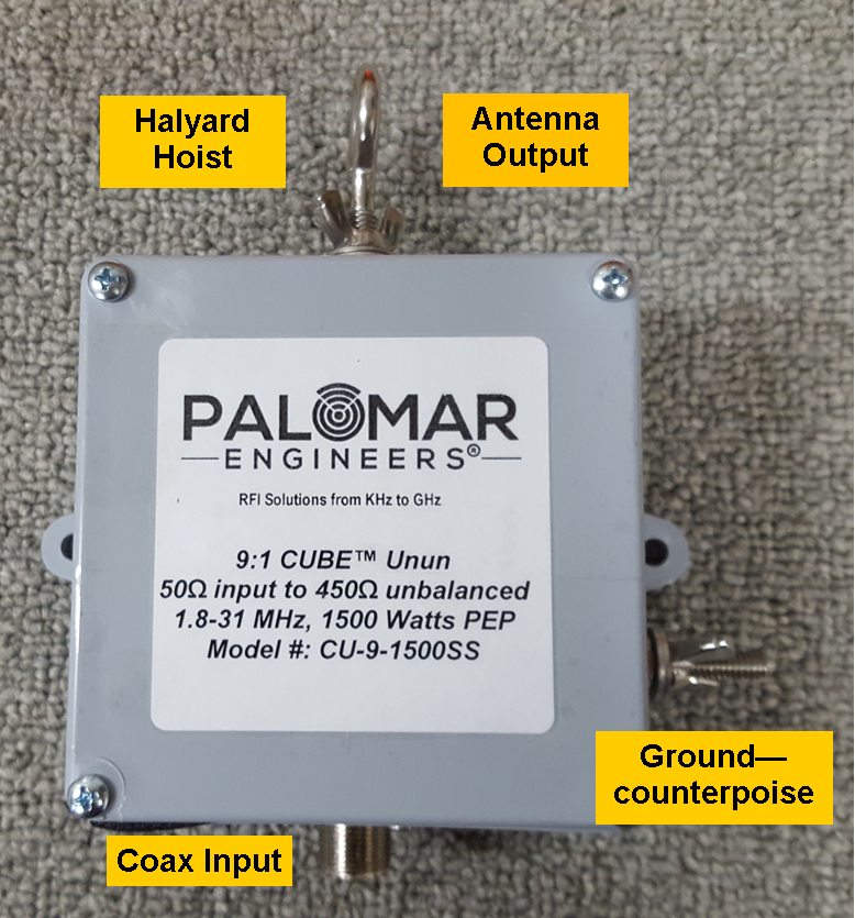 End Fed Half Wave Antennas - Palomar Engineers®