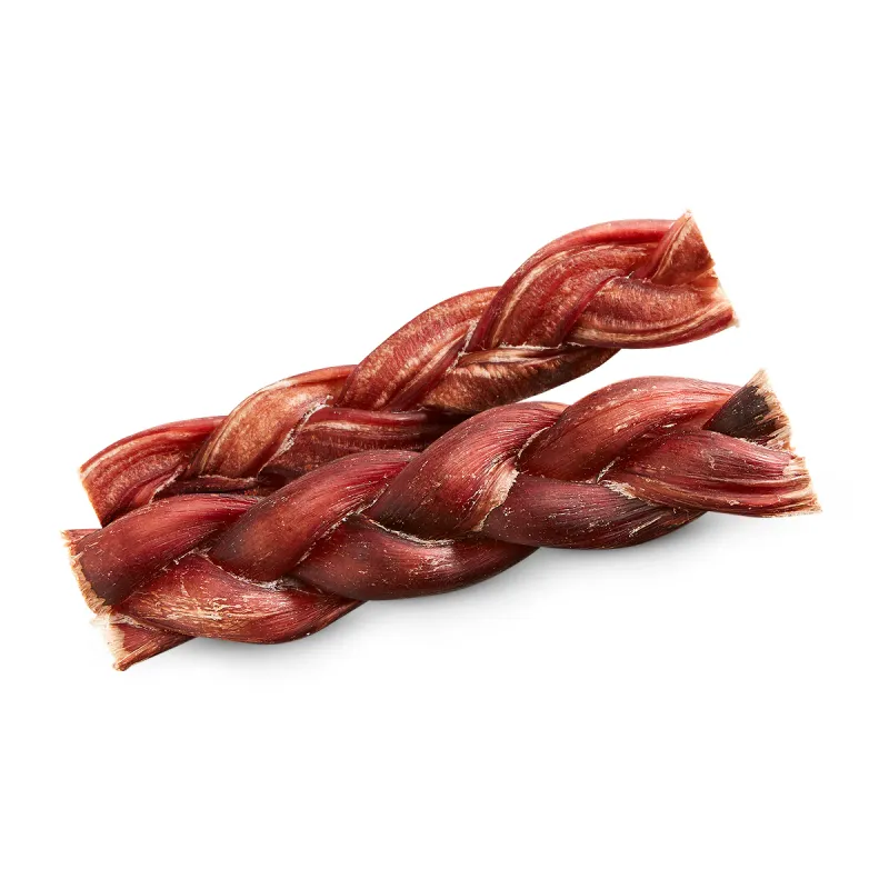 Natural Farm Braided Bully Stick 6" 1pc
