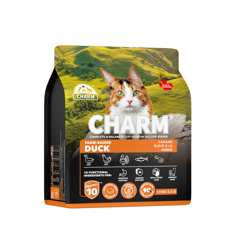 Charm Farm-Raised Duck Cat Food
