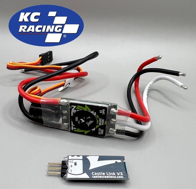 Talon 25 Drag Racing ESC - Programmed