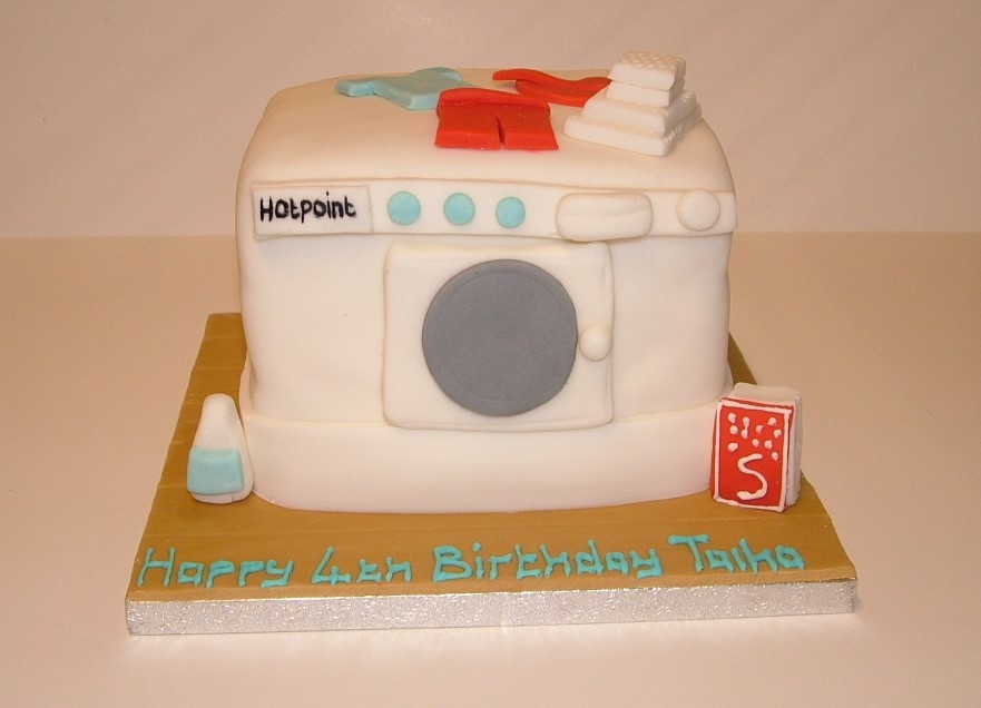 Washing Machine Cake