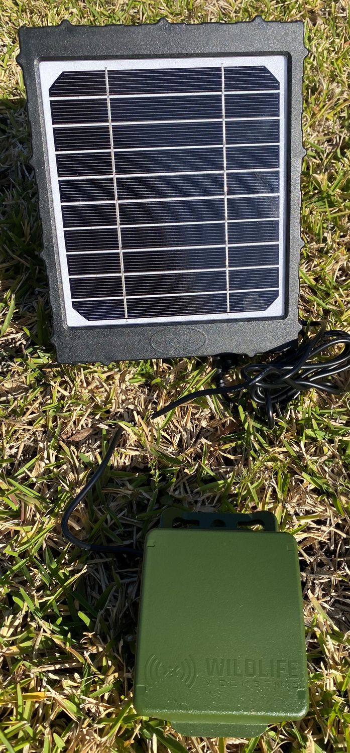 Bioacoustic Recorder Solar Retrofit