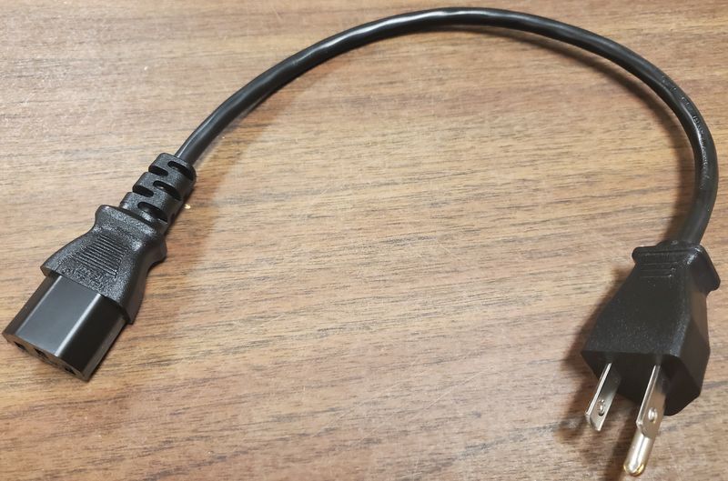 APC 1 ft Standard AC Power Cable -5 pack - New