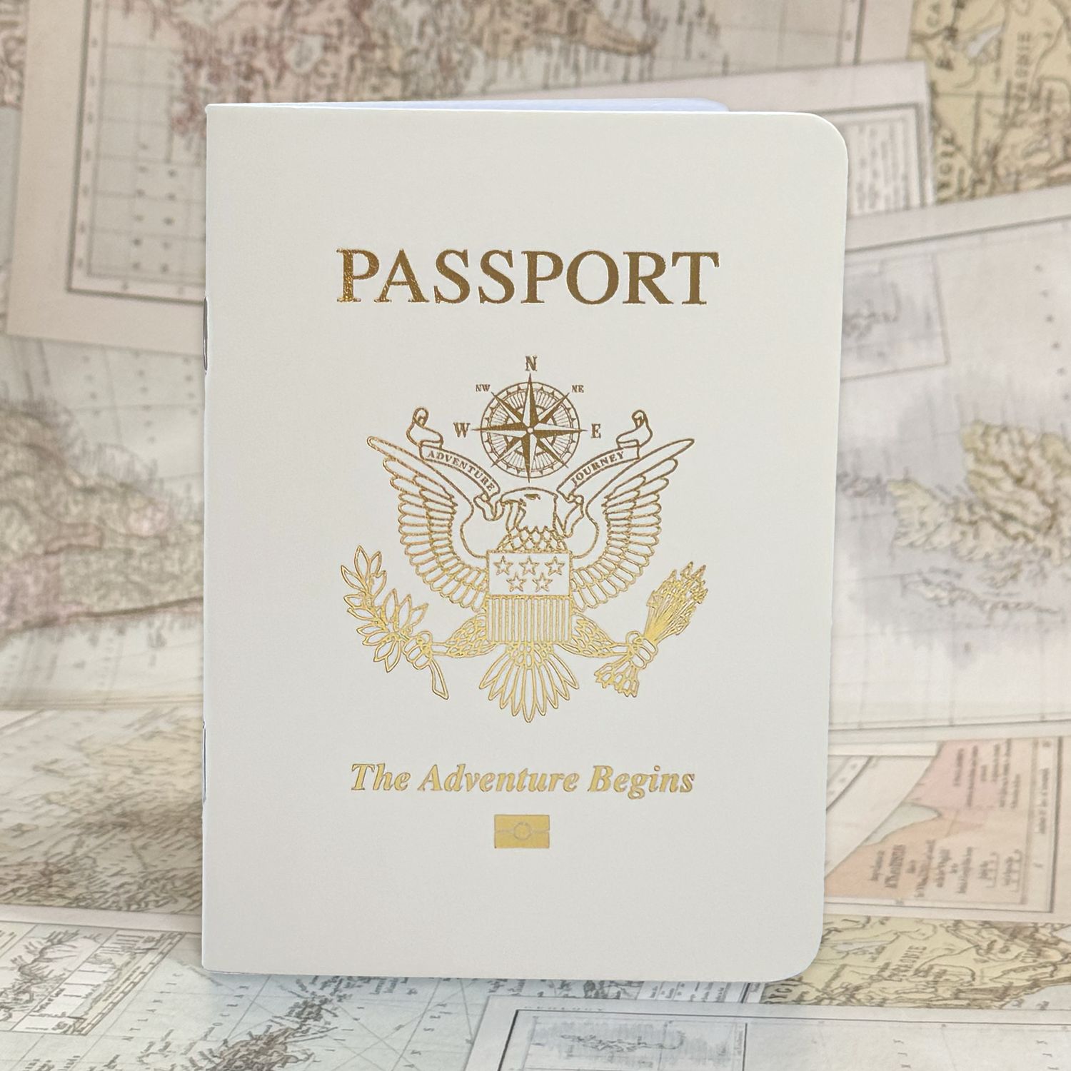 Passport Favor Notebooks – Passport Notebook Favors by Custom Paper ...