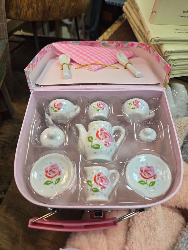 Pink Tea Set