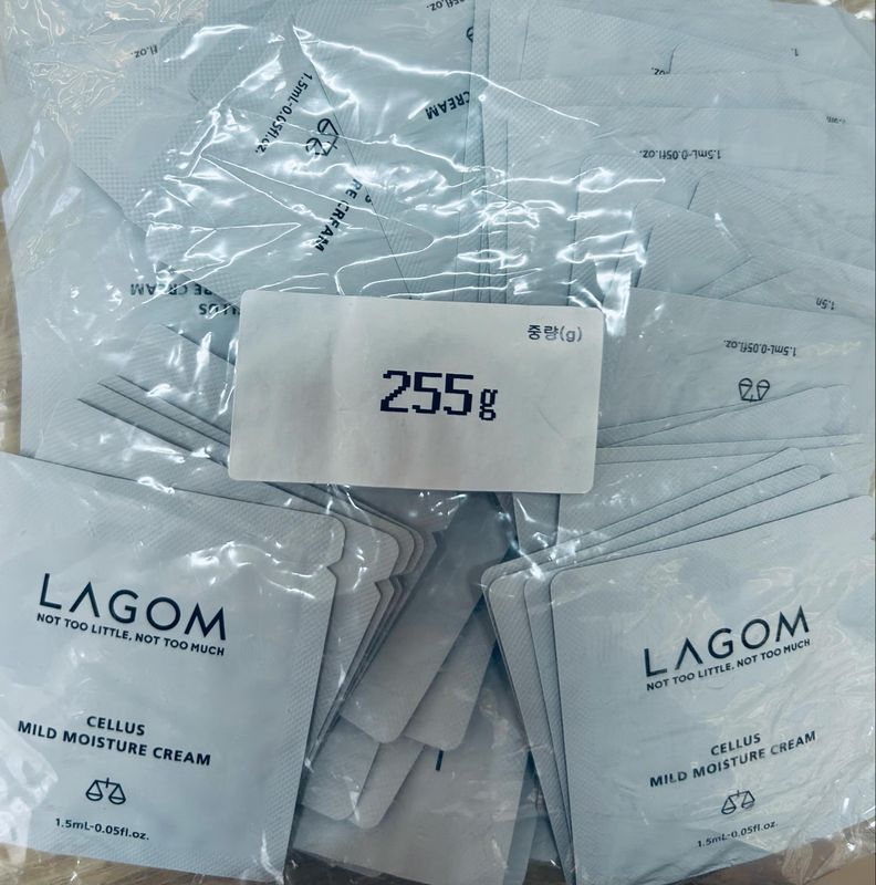 LAGOM Cellus Mild Moisture Cream 1.5ml x 100 ширхэг