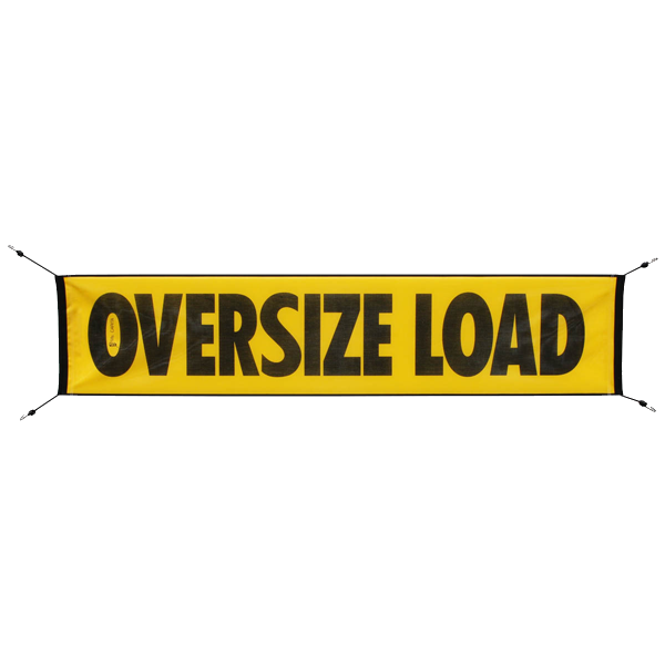 Oversize Load Mesh Banner 18x84