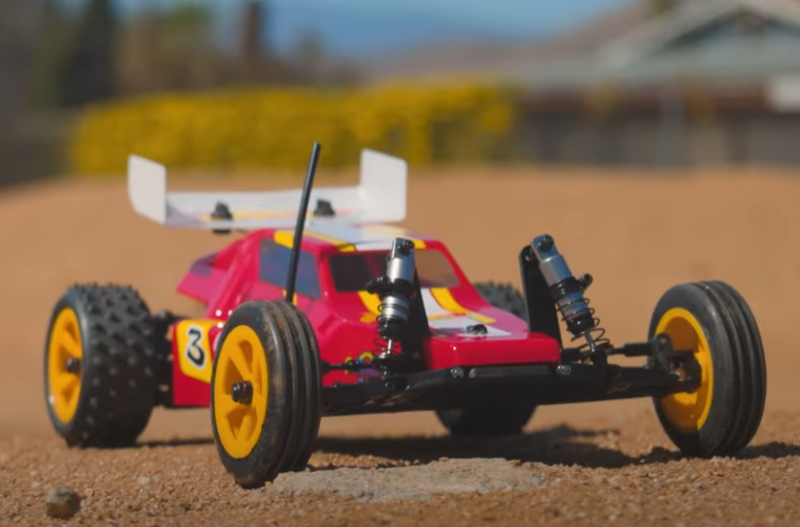 1/16 Mini JRX2 2WD Buggy Brushed RTR, Red