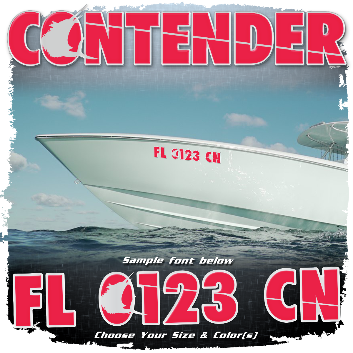 Contender Boat Colors