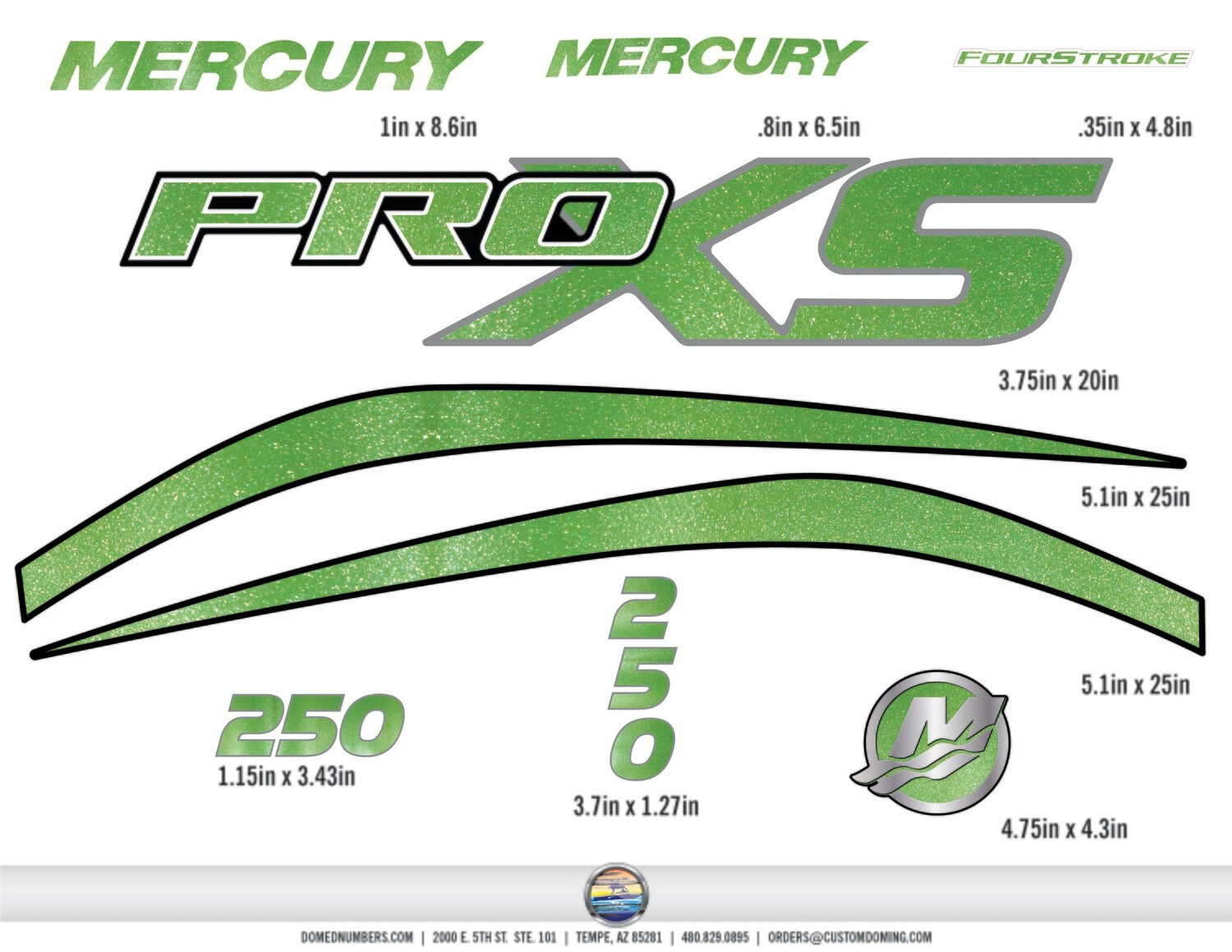 Mercury 250 ProXS, Any Color