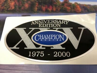 Domed Champion Decals