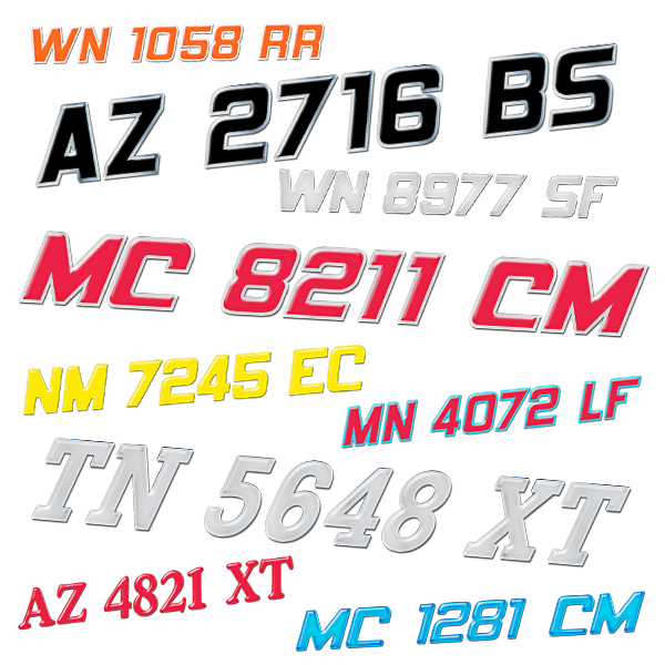 Registration Numbers