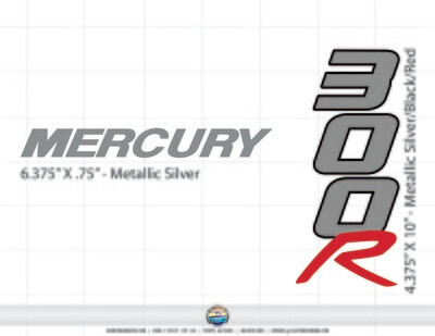 Domed Mercury Decals