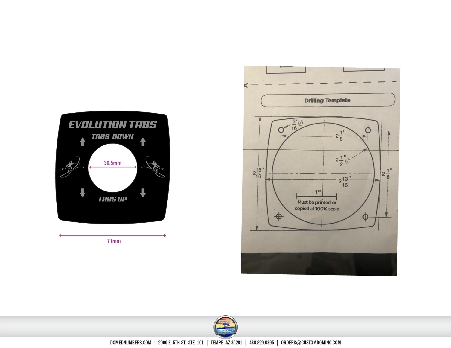 Evolution Tabs ( QTY 100 )