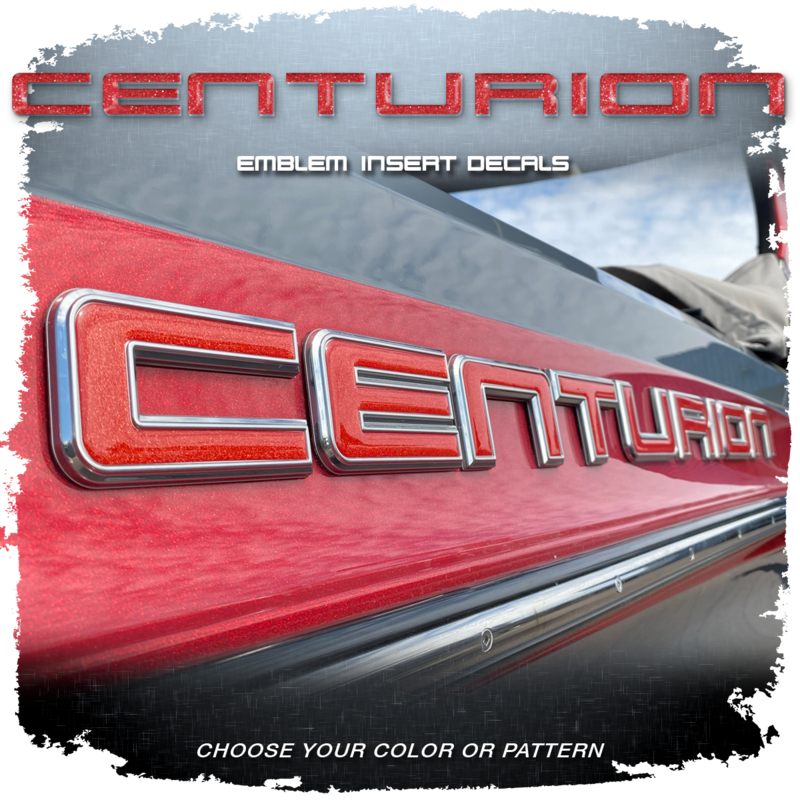 Centurion Domed Decal Insert, Choose Your Color!