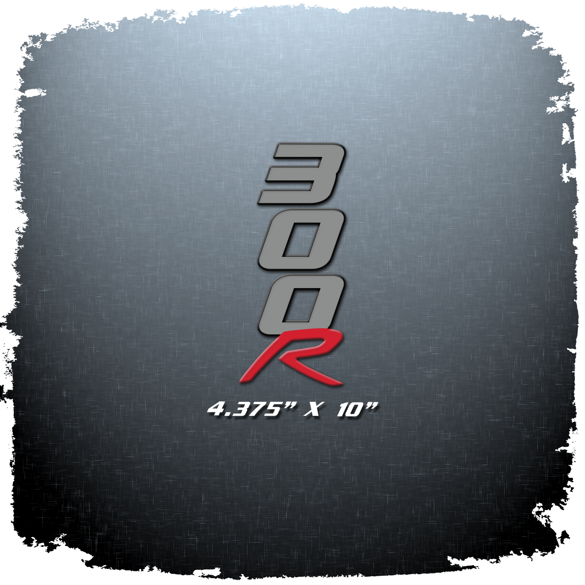 Domed Mercury 300R or 250R Decal, Choose Your Color (1 decal included)