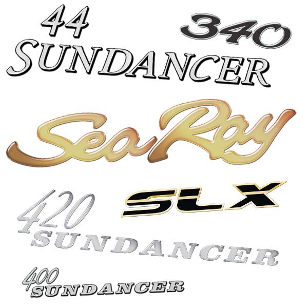 Sea Ray Brand Decals