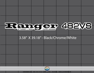 Domed Ranger Aftermarket Brand Decals
