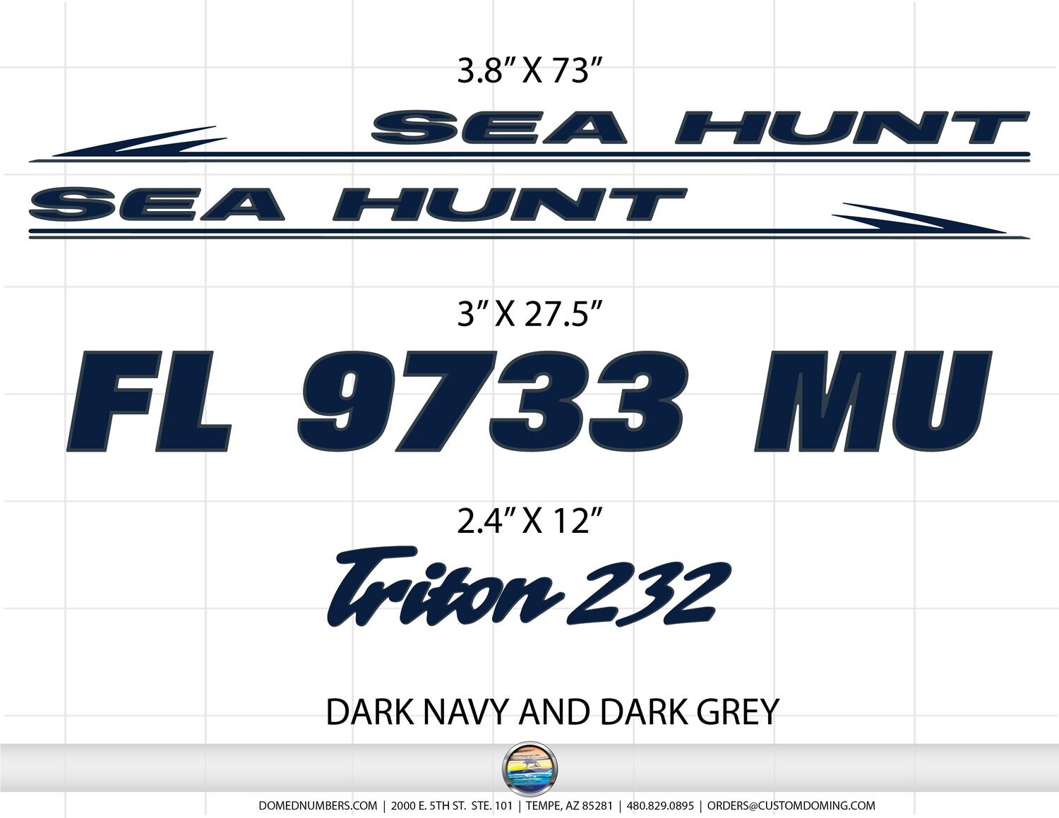 2005 Sea Hunt Decal Package