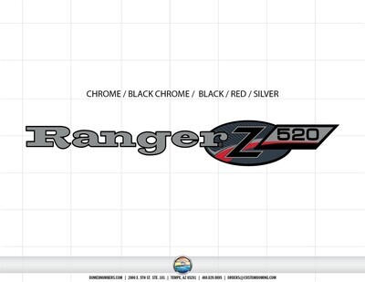 Ranger and Model Number Decals