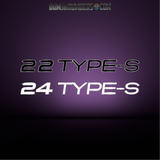 ATX Type-S Domed Decal Set, Choose Your Model and Colors