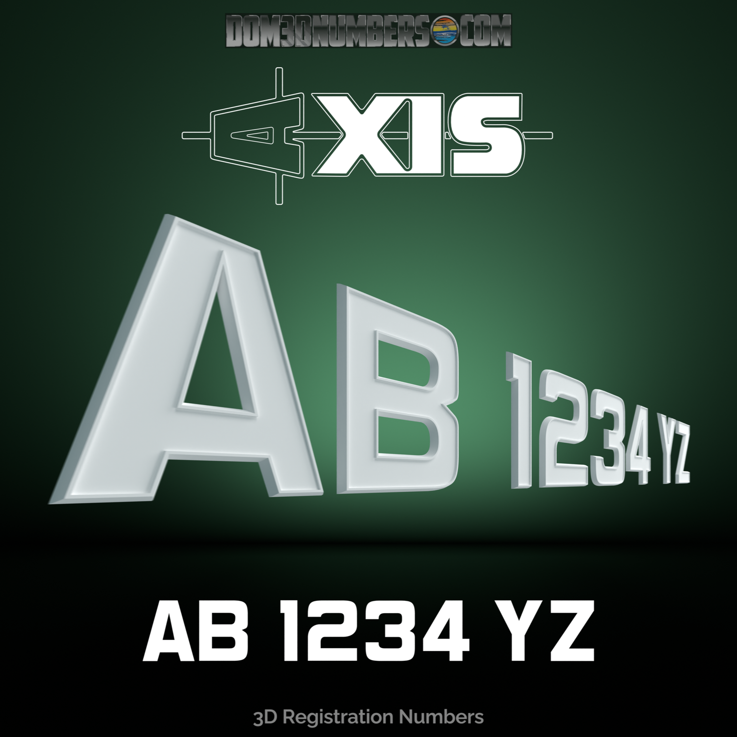 AXIS 3D Emblem Registration