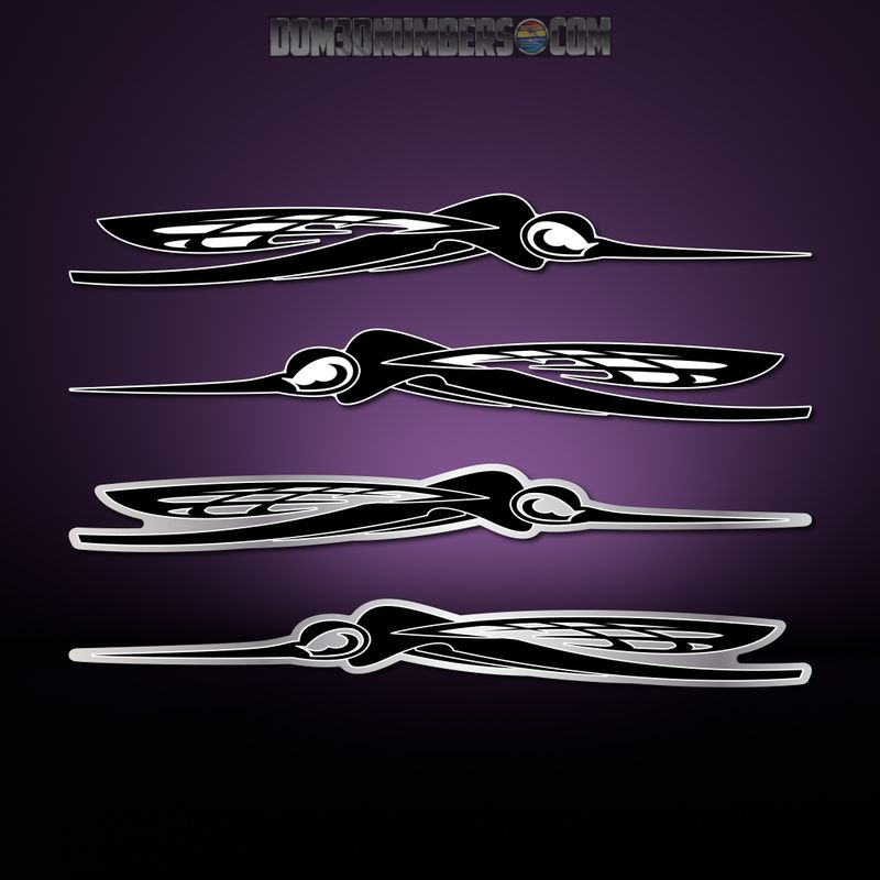 Skeeter Mosquito Bug, Choose Your Size and Colors