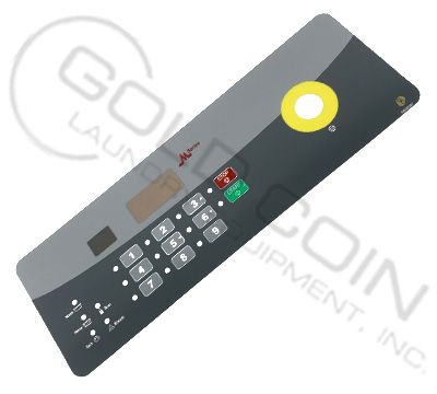 F8532201 Huebsch / UniMac OPL Control Panel Overlay - Commercial Washer ...