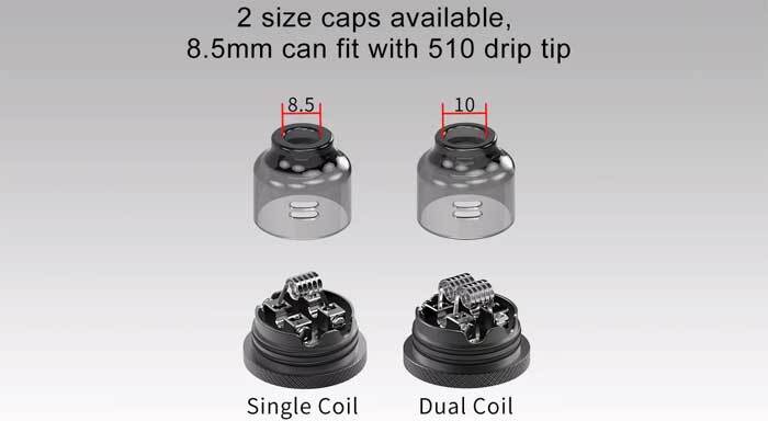 OUMIER WASP NANO RDA V2 (Single or Dual Coil) | Flavours