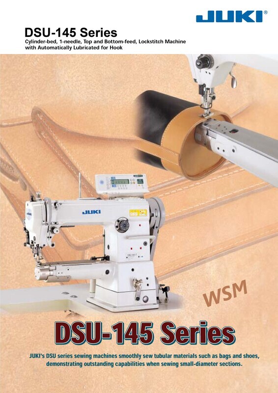 Juki DSU-145 Cylinder Bed Walking Foot Industrial Sewing Machine SERIES