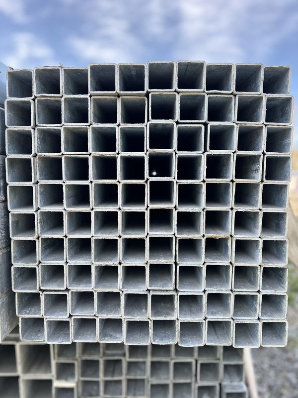 SHS HOT DIP GALV STEEL 25x25x2.5x6000mm