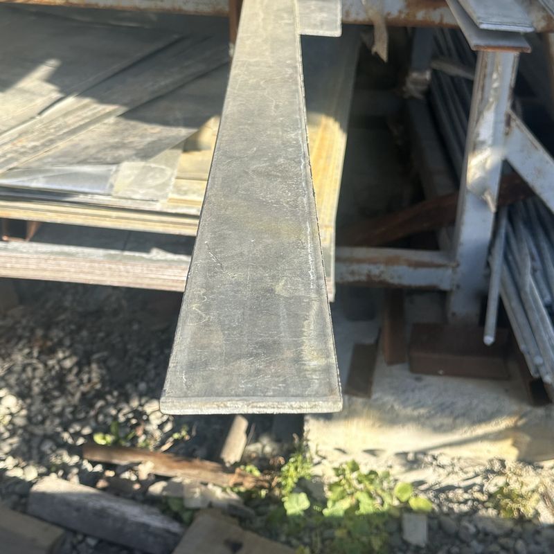 FLATBAR HOT DIP GALV STEEL 80x8x3000mm