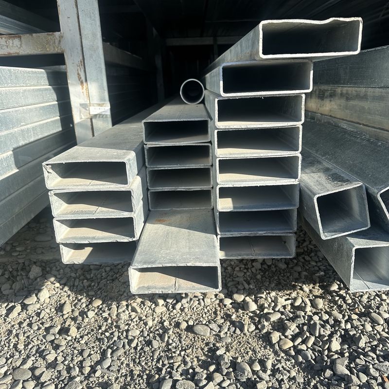 RHS HOT DIP GALV 150x50x4x6000mm