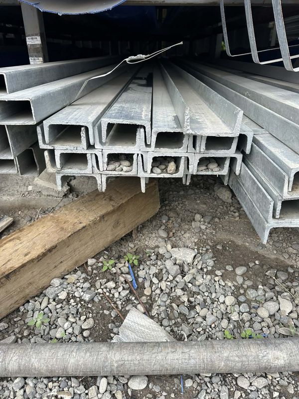 Galv Uchannel - 120x50x6mm