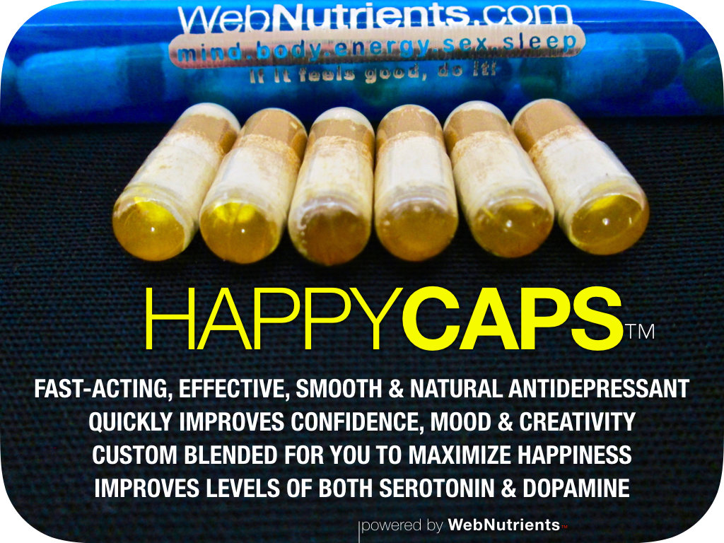 HappyCaps - AntiDepressant Mood Booster Capsules