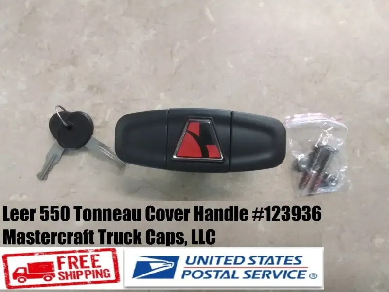 LEER 550 Tonneau Cover Lock Handle Assembly