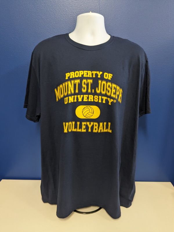 RUSS Navy Property of MSJ Volleyball T-Shirt