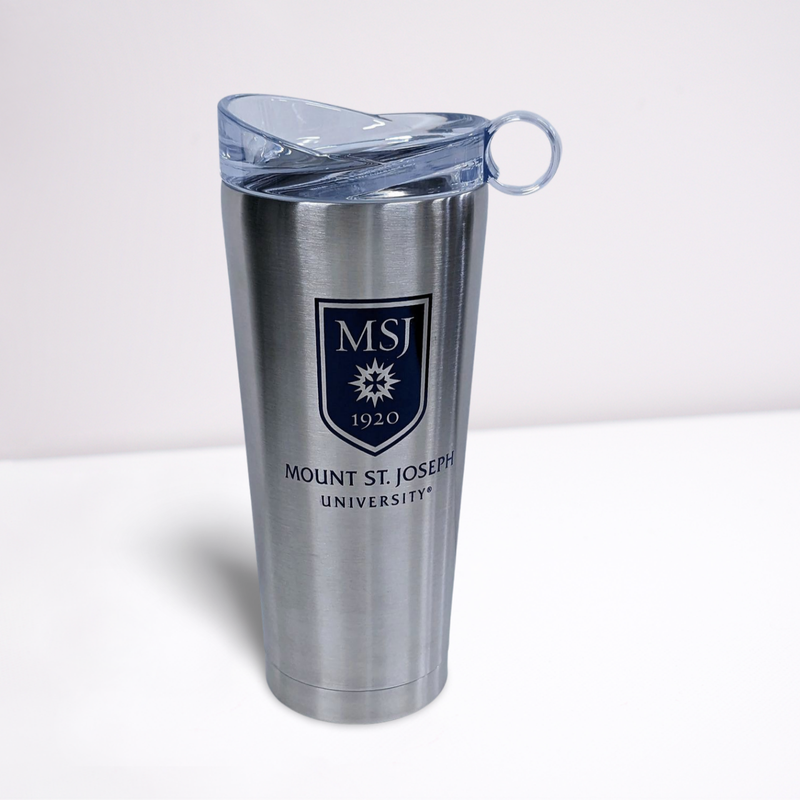 Stainless Steel Crest Tumbler - 26 oz