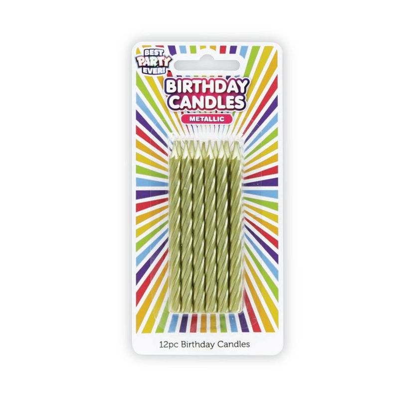 Metallic Candles - Gold 16ct