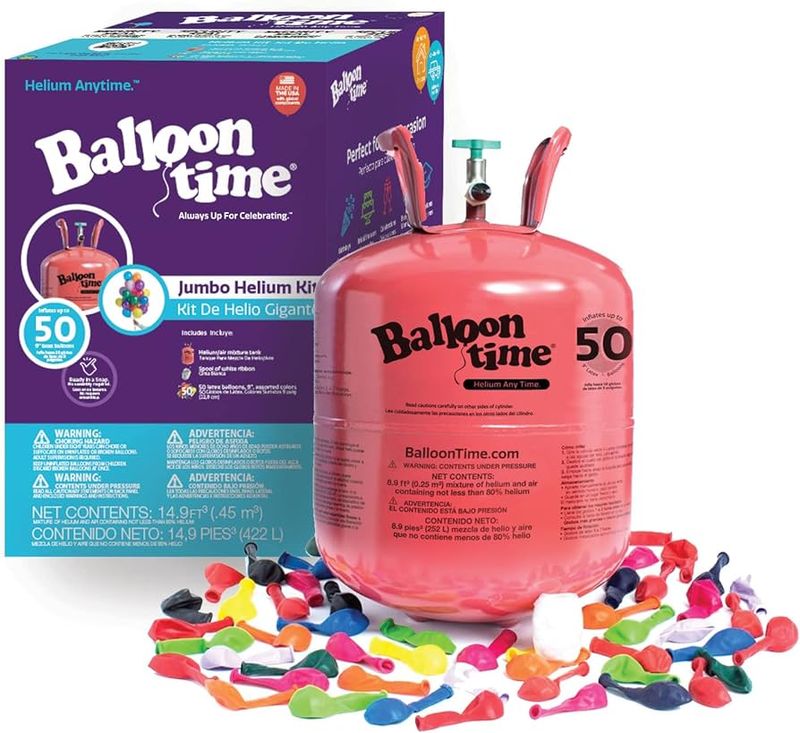 Balloon Time Helium Tank 14.9 cu ft