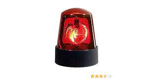 Police Beacon Light - Red 7"