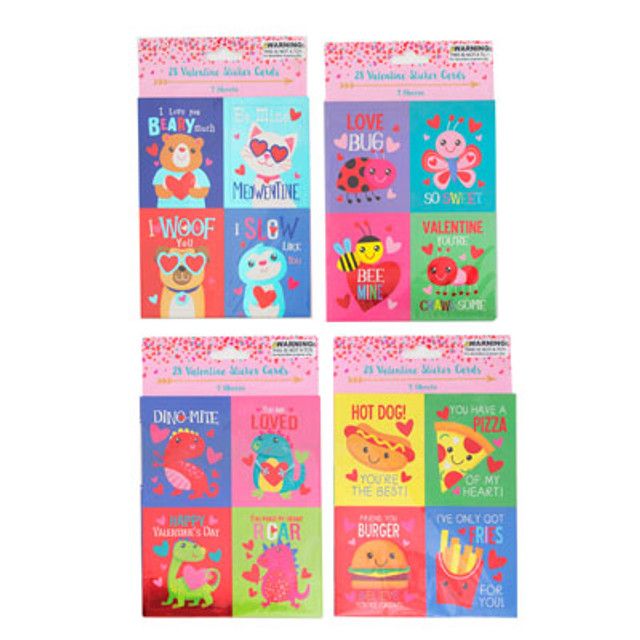 Valentine Exchange - Stickers 28ct