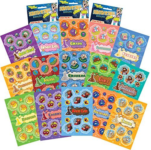 Scratch-N-Sniff Stickers