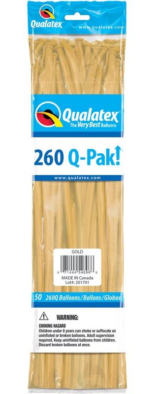 260Q Q-Pak Metallic Gold 50 Ct.