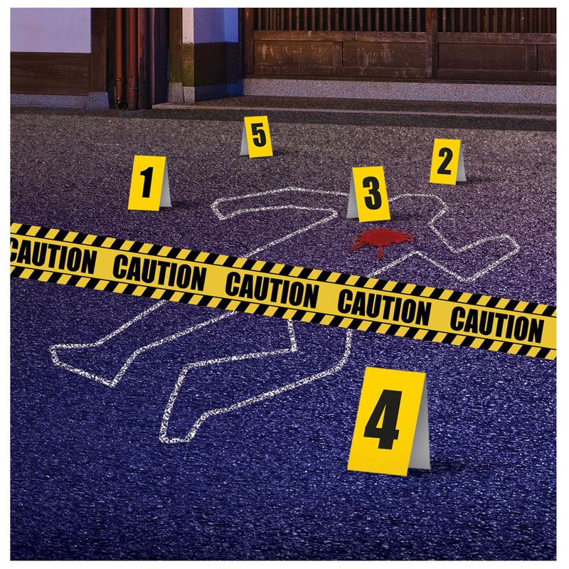 Crime Scene Decor Kit