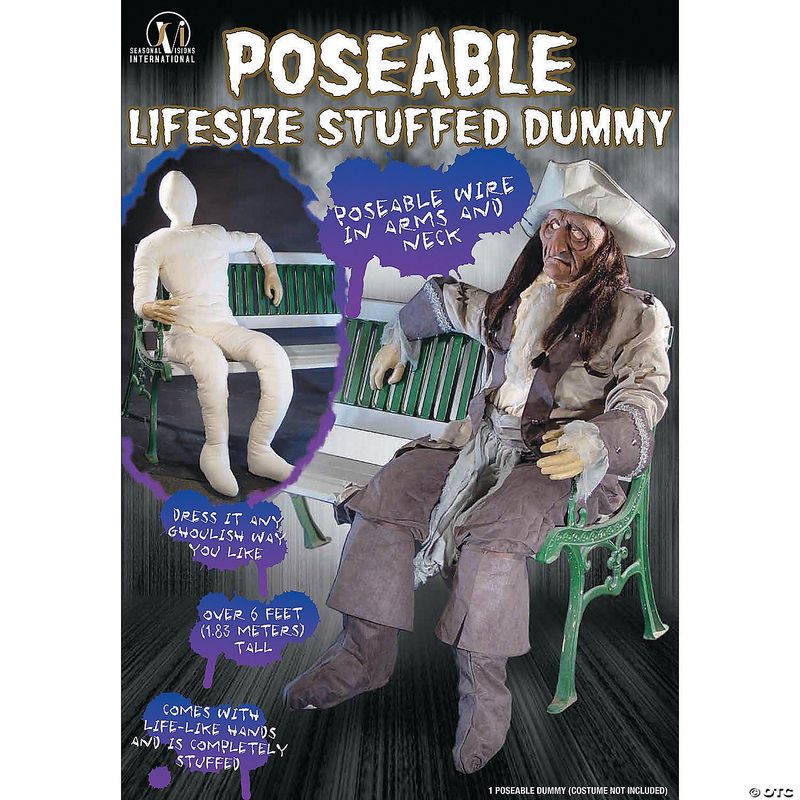 Posable Dummy-Arms-Hands Life-Sized