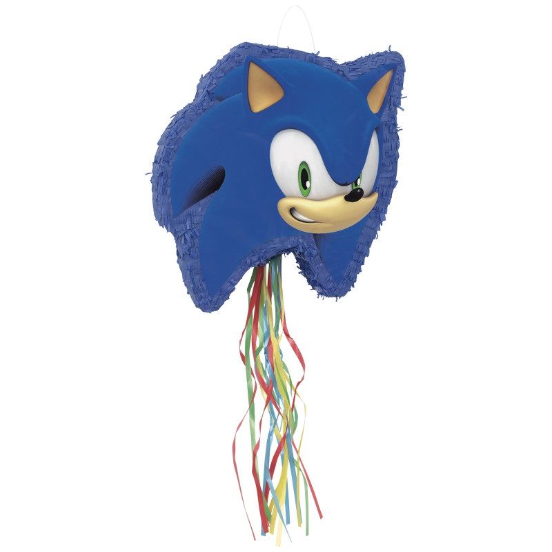 Sonic - Shaped Drum Pinata